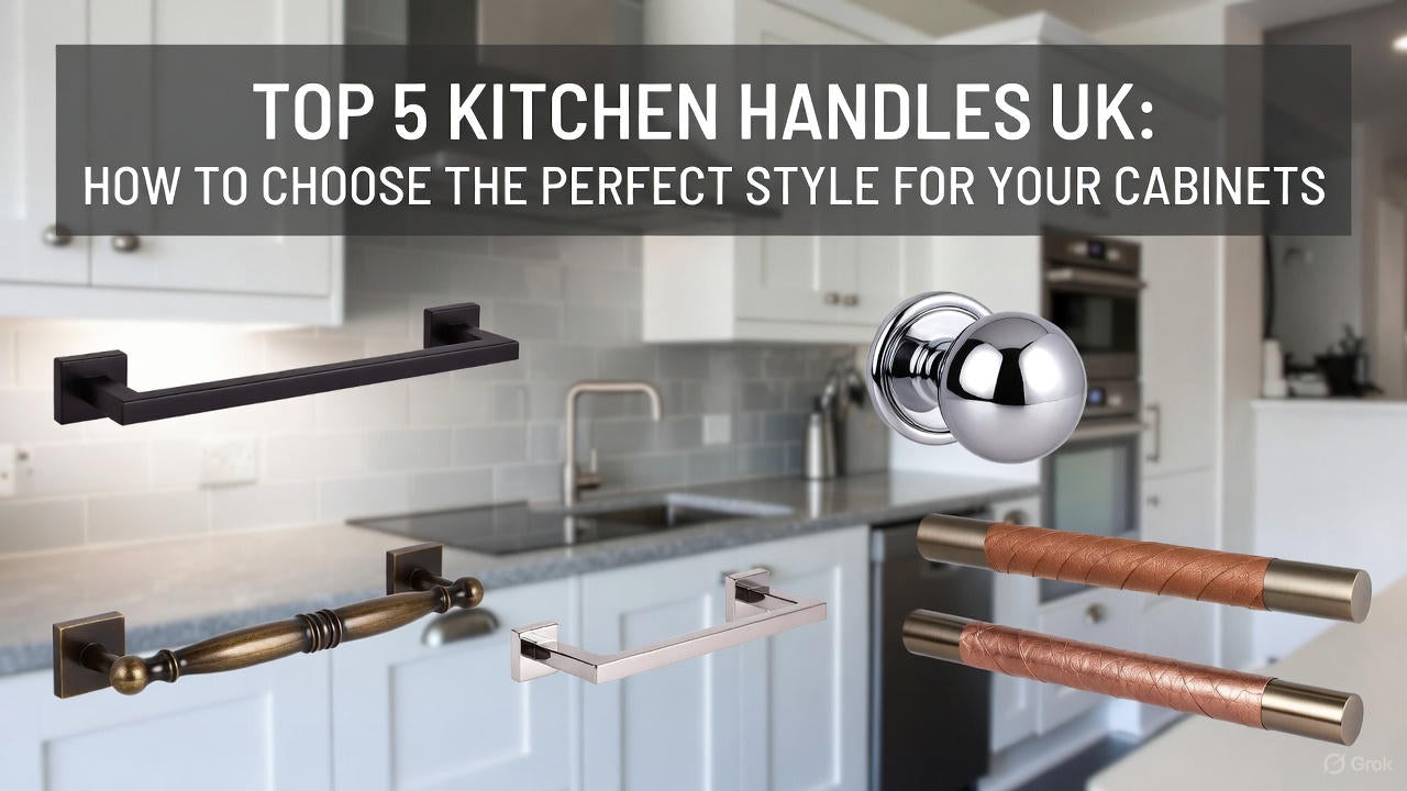 Top 5 Kitchen Handles UK: How to Choose the Perfect Style for Your Cab