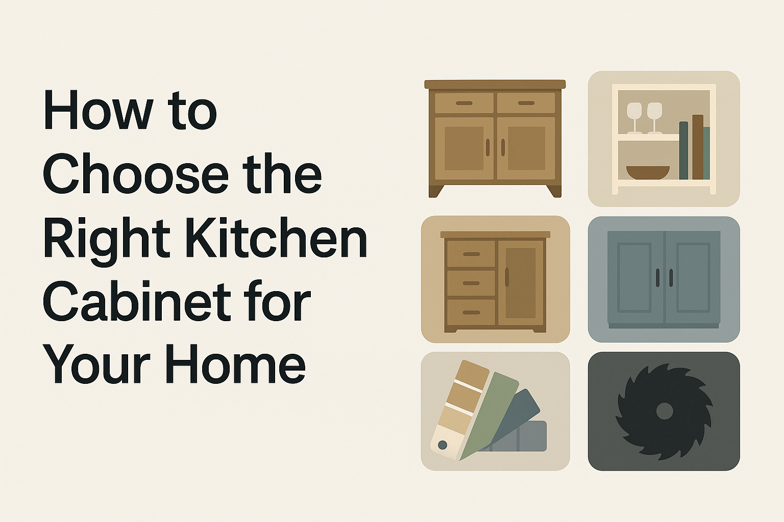 How to Choose the Right Kitchen Cabinet – UK Kitchen Buying Guide