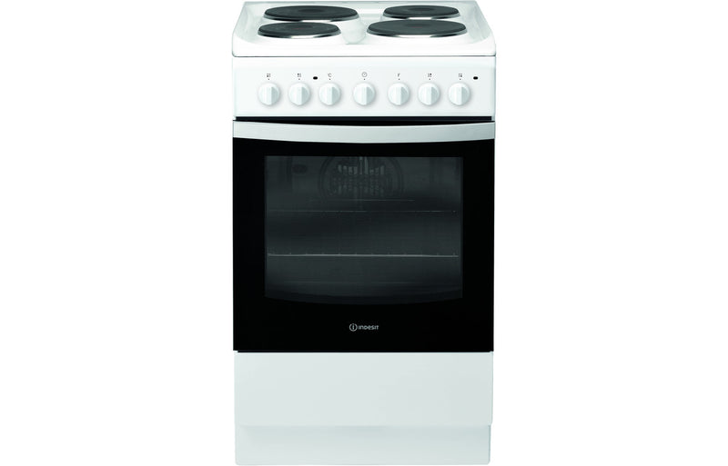 Indesit IS5E4KHW UK Slim Electric Cooker White