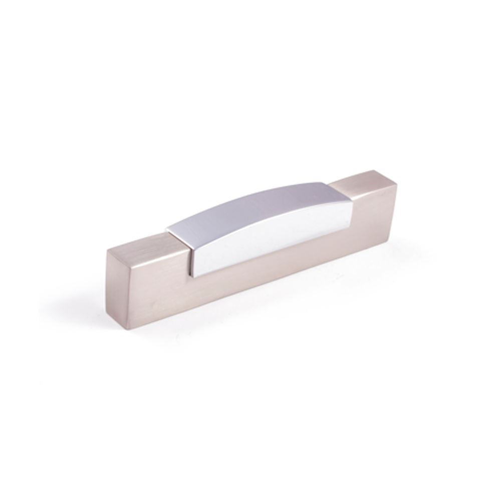 Metal Strip Handle Brushed Nickel / Chrome