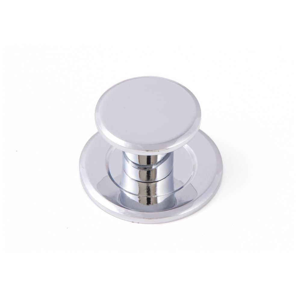 Finesse Knob & Back Plate Chrome